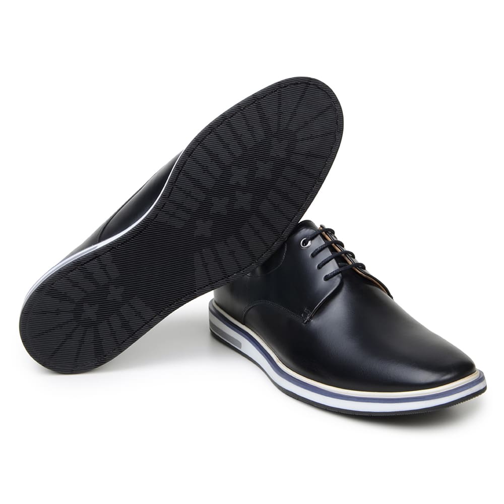 Sapato Casual Masculino Derby CNS 176044 PRETO